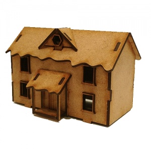 Winter Cottage - MDF House Kit